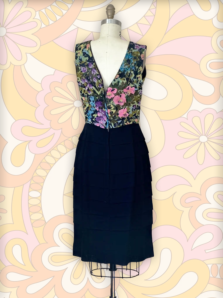 Floral 60s Vintage Damsel Dress – Lovers Vintage